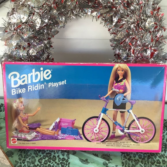 Barbie | Toys | 995 Barbie Bike Riding Play Set | Poshmark